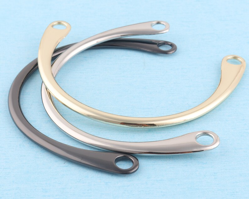 A Pair of Metal Bag Handles With Arch Bridge 126mm Alloy Arch | Etsy