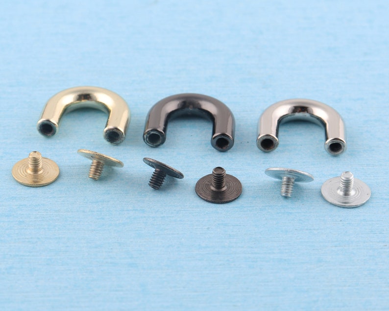 Metal Arch Bridge9mm Inner Gun Metal Half Round Bridge | Etsy