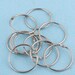 2'' Silver Binding Rings,50mm Outer Metal Book Binder Hinge,snap O Ring ...