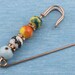 2-4-10pcs Beads Safety Pins,1572mm Brooch Safety Pins With Colorful ...
