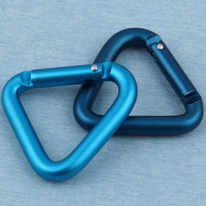 Aluminum Alloy Triangle Carabiner: 50mm Camp Snap Hook - Etsy