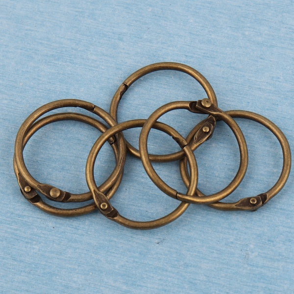 Antique Bronze Metal Ring - Etsy