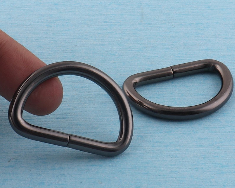 4-10 pcs 1.25 D ring32mm metal d ring purse ring | Etsy