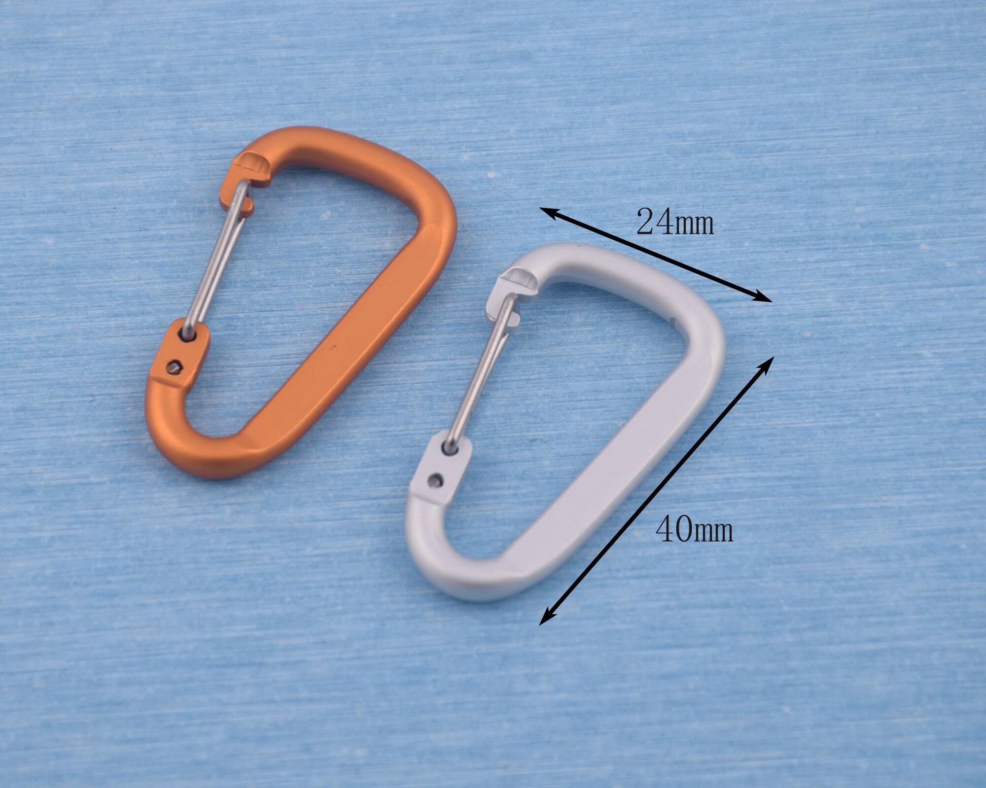Custom D-shaped Carabiner Keychain: Personalized Camping & Travel - Etsy