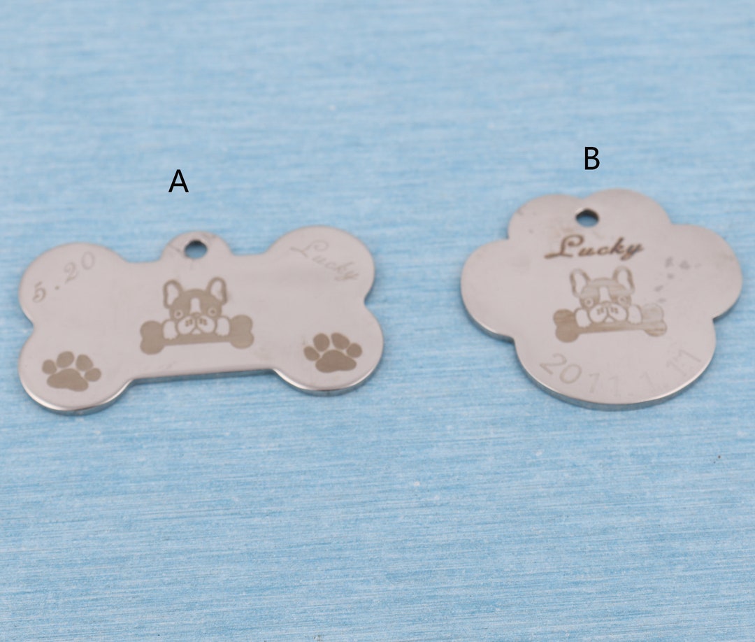 Customized Dog and Cat Tags, Personalized Engraving Dog Tags, Dog Tags ...