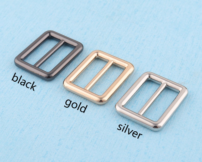 4-10pcs Metal Adjuster Slide Belt Buckle25mm1'' - Etsy