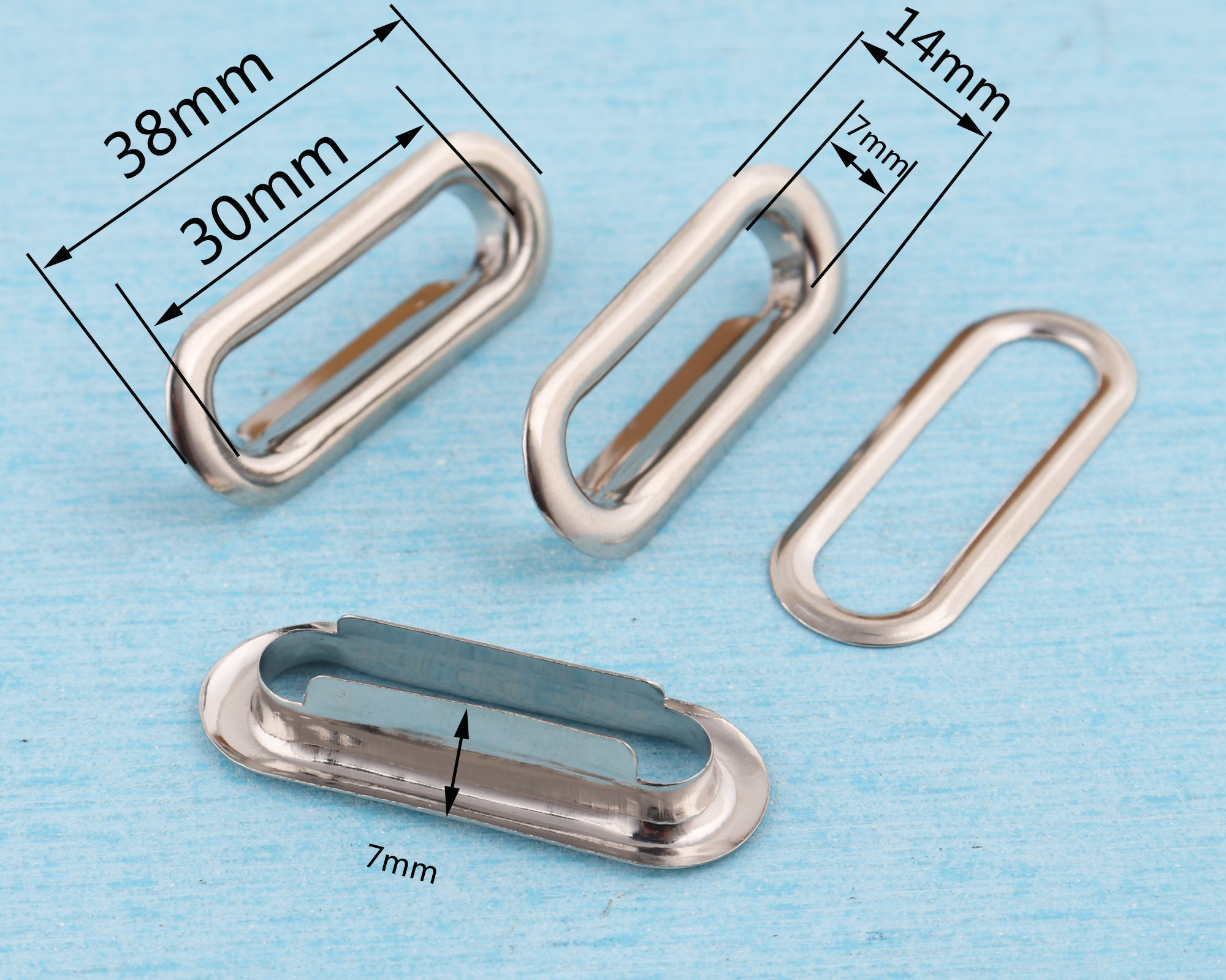 Metal Oval Grommets