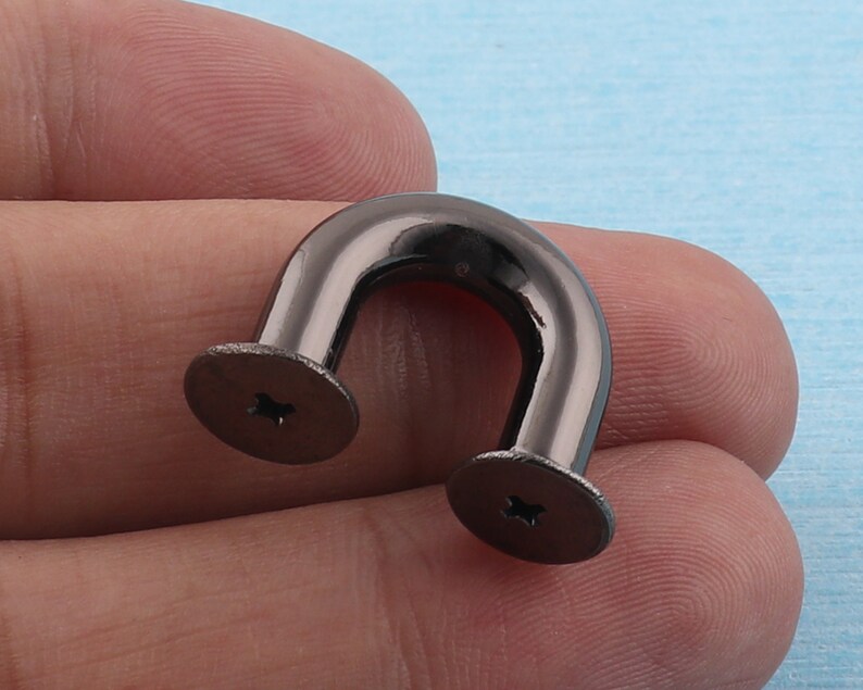 Metal Arch Bridge9mm Inner Gun Metal Half Round Bridge | Etsy