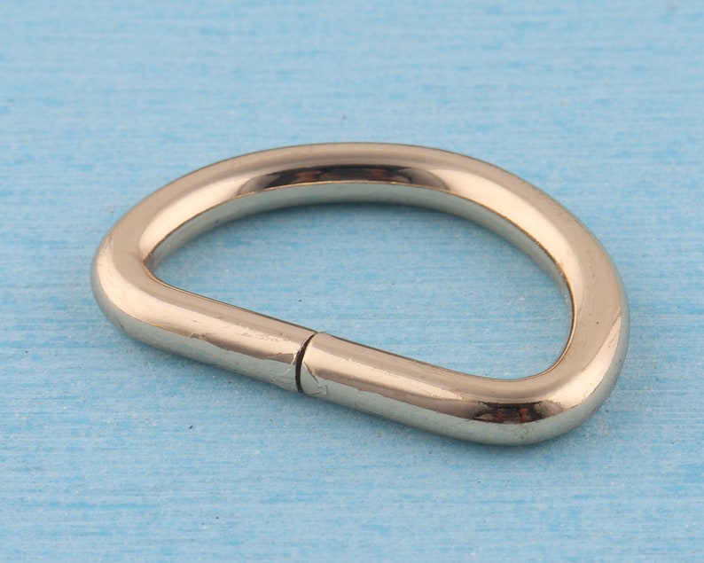 1.25" Metal D Ring, Purse Webbing Strap Hardware (4-10 Pcs) - Etsy