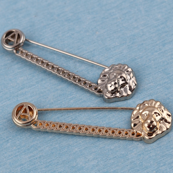 Versace Safety Pin - Etsy