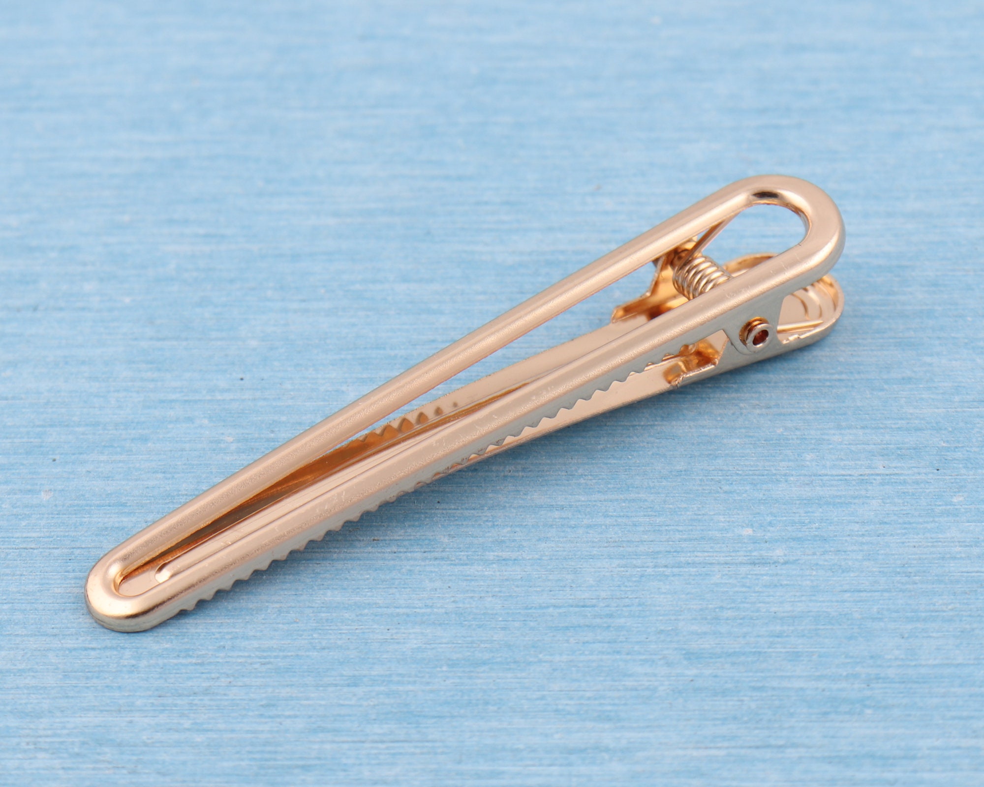 10-20 pcs light gold hair alligator clips hair accessory | Etsy