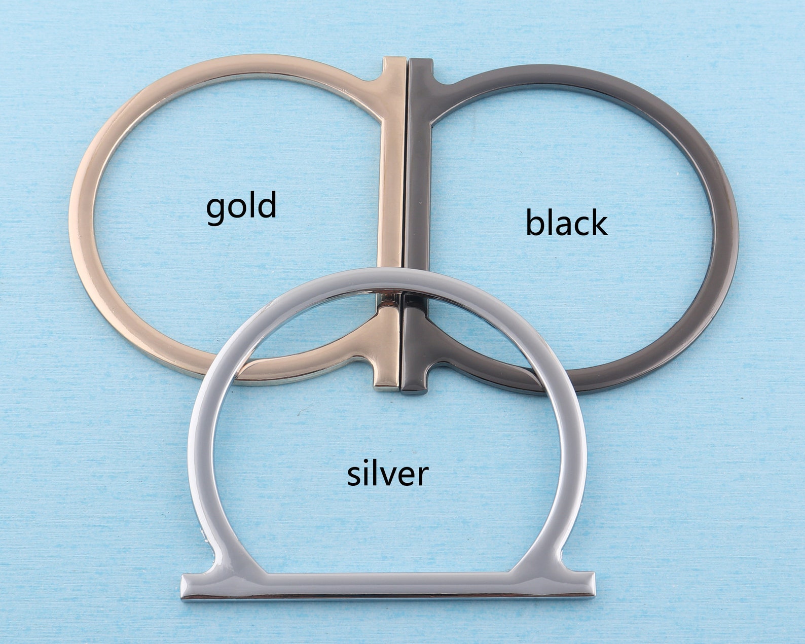 A Pair Metal Tote Bag Handle100mmx88mm Purse Handlebag - Etsy