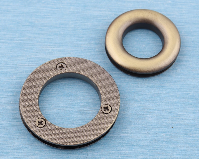 2pcs 17mm/25mm Inner Screws Round Grommets and Eyelets Grommet - Etsy
