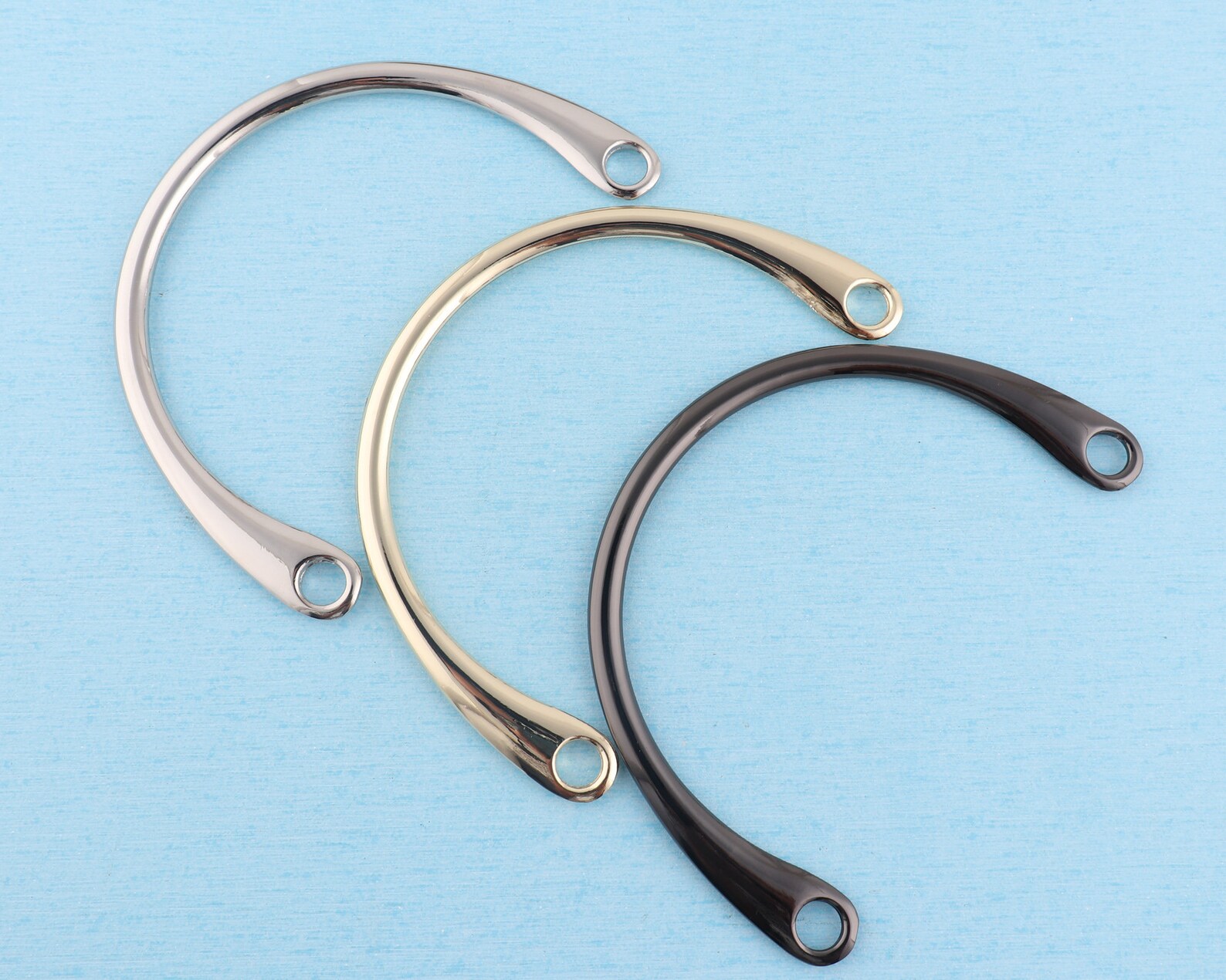 A Pair of Metal Bag Handles With Arch Bridge 126mm Alloy Arch | Etsy