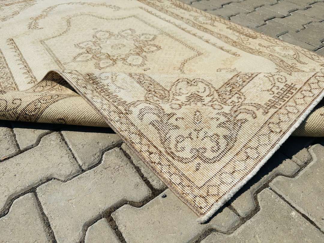 4x7 WORN Turkish Vintage Rug 4x7 Area Rug 4x7 Rug Turkish - Etsy