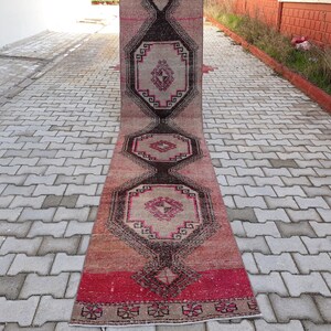 Extra Long 2.5x12.2 Ft Runner Rug Geometric Medallion - Etsy