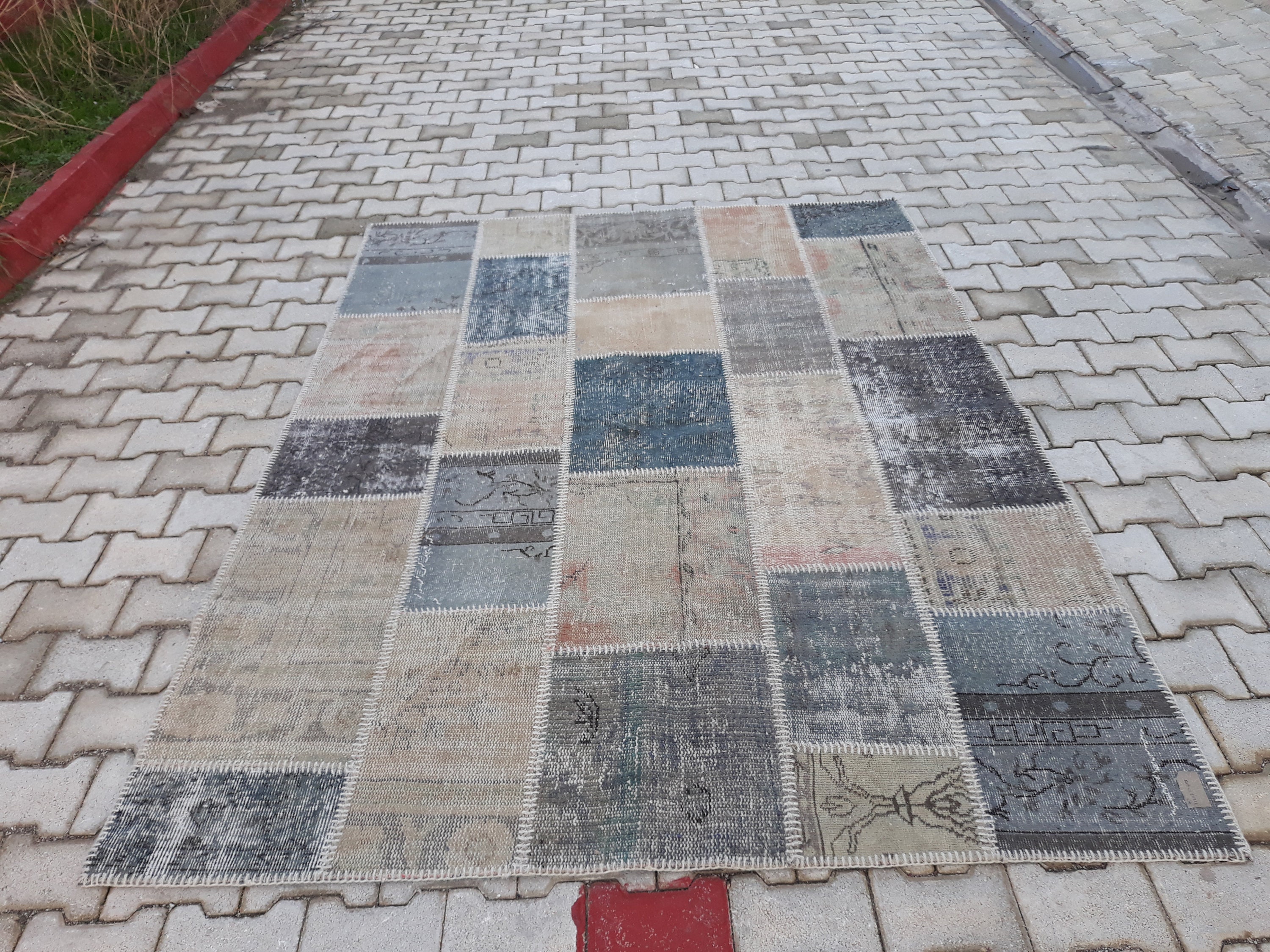 5'6x7'7x Feetpatchwork turkish Patchwork Patchwork | Etsy