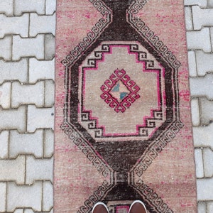 Extra Long 2.5x12.2 Ft Runner Rug Geometric Medallion - Etsy