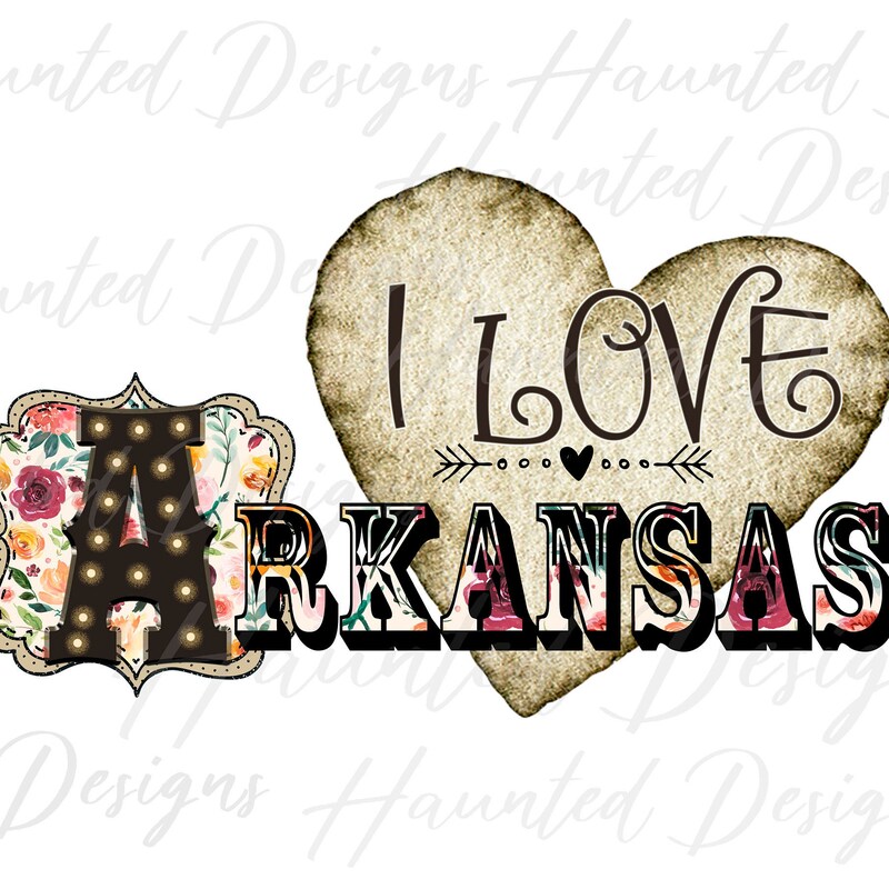 Arkansas Heart Svg - Etsy