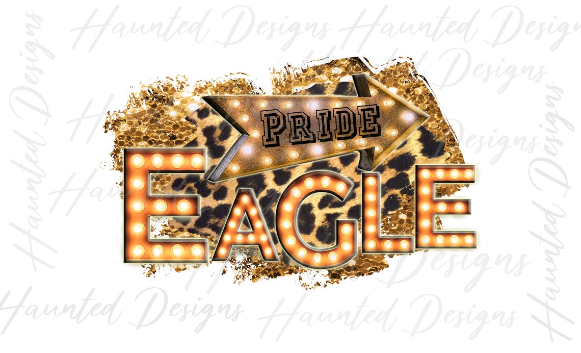 Eagle Pride Glitter Sports PNG Instant Digital Download - Etsy
