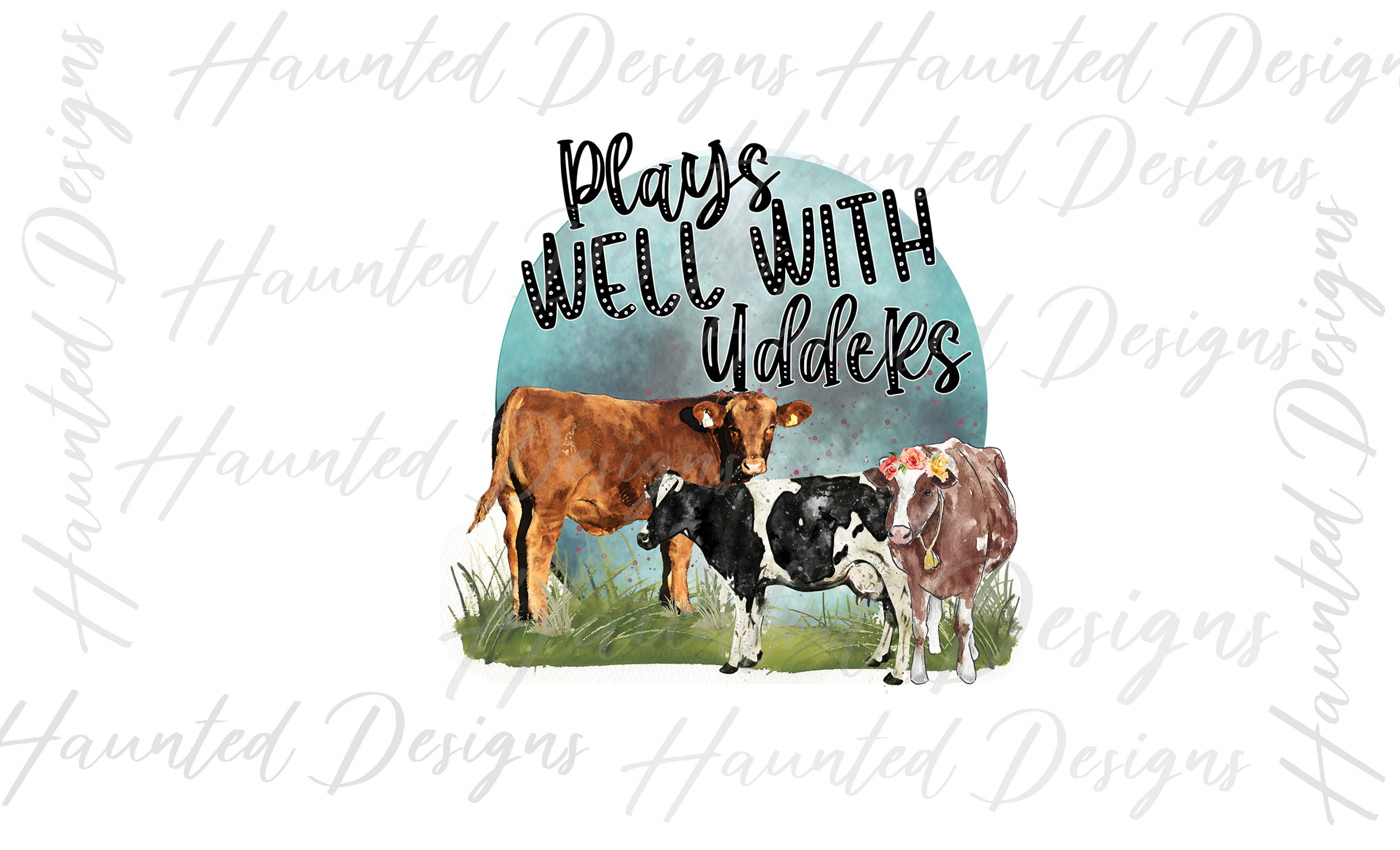 Udder Cow Farm Funny Sublimation Design PNG, Craft, Clip Art, Instant ...