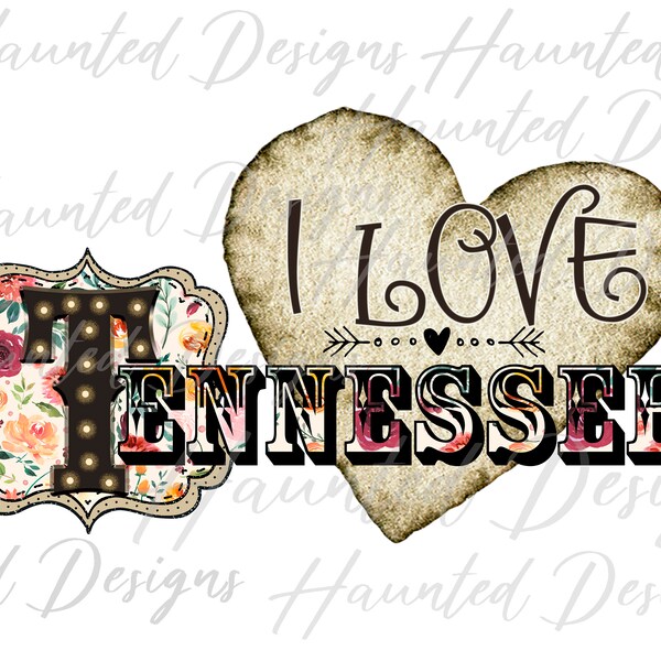 Tennessee Sublimation Designs - Etsy