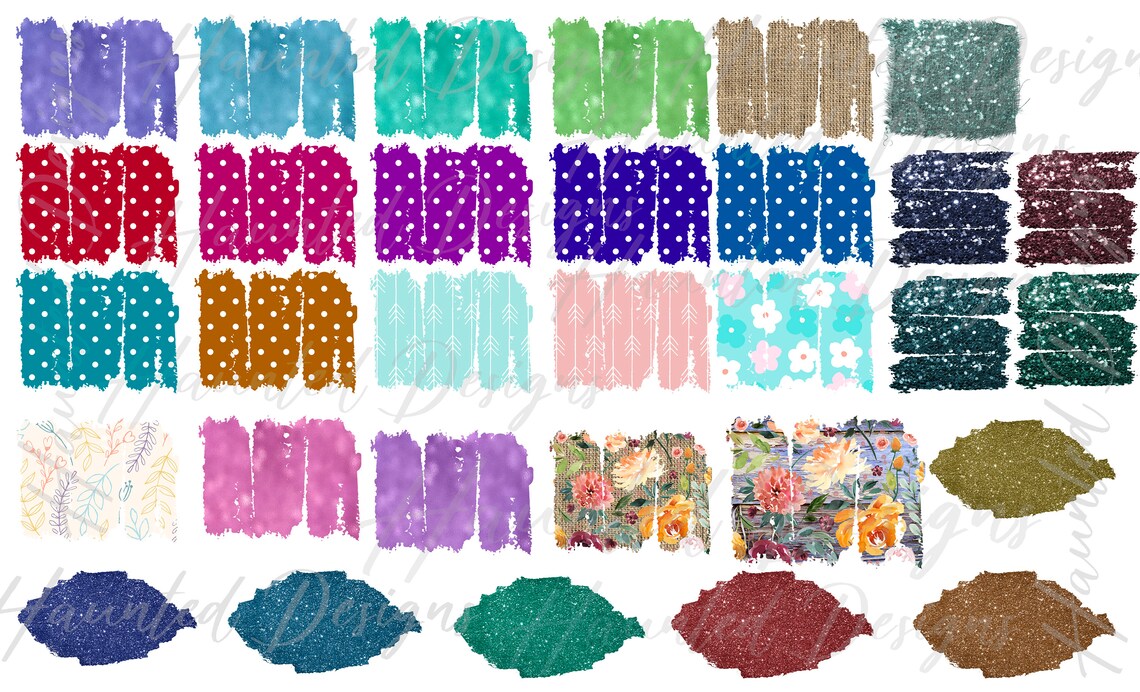 Huge Clip Art Background Design Bundle 100 PNG Bundle, Instant Digital ...