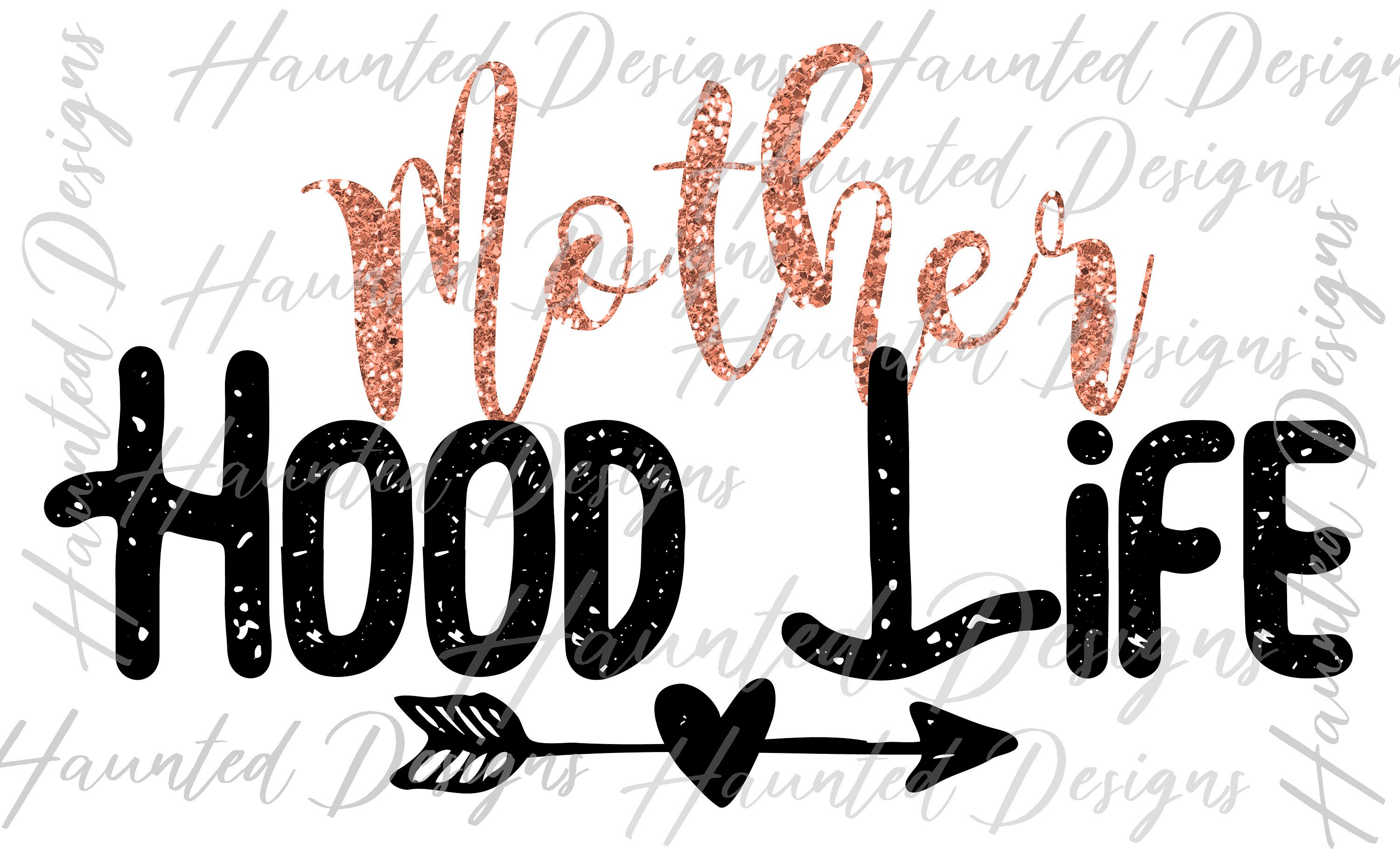 Mother Hood Life Sublimation Design PNG Clipart Craft, Digital Download ...