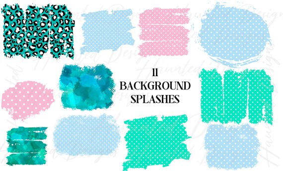 Summer Clip Art Frame Design Bundle 11 PNGs bundle PNG | Etsy