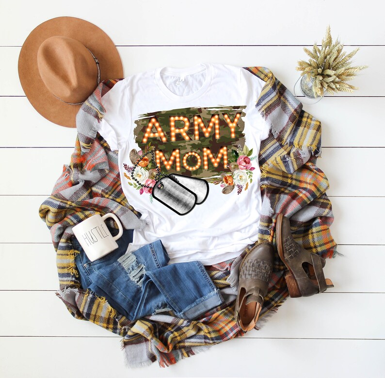 Army Mom Military Design Sublimation Design PNG Digital Download - Etsy
