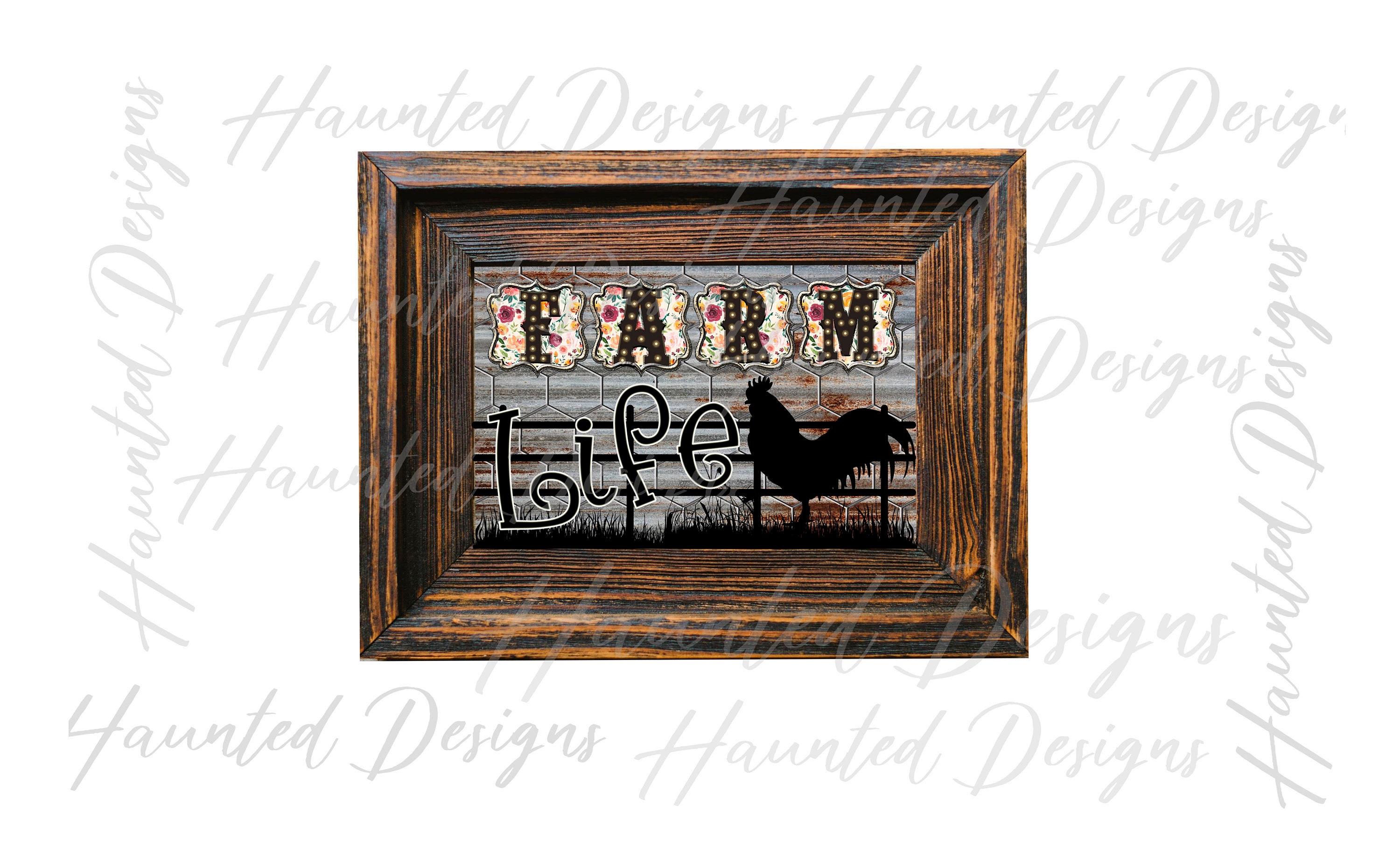 Rustic Wooden Frame Png