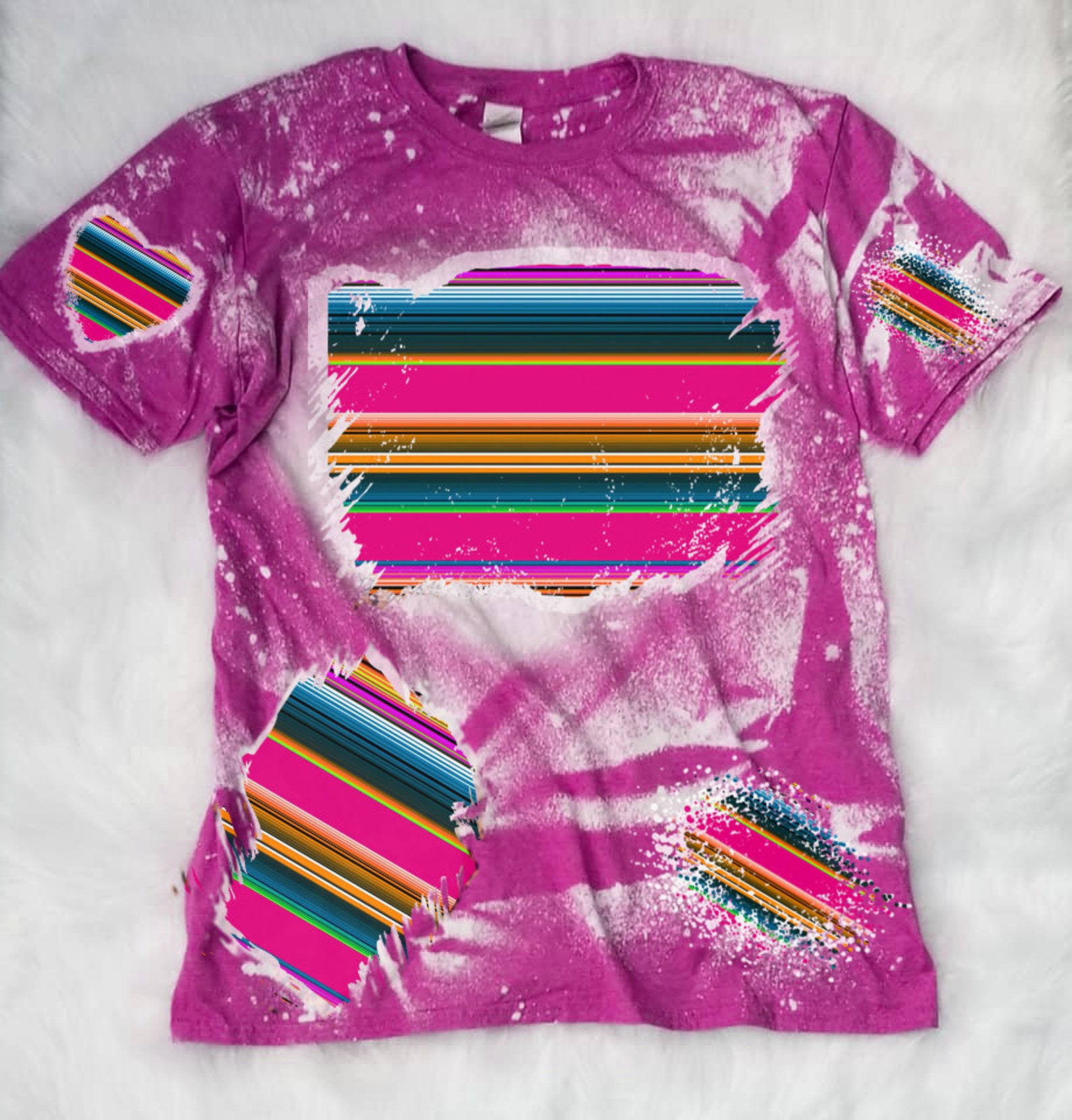 Bleach Patch Bundle Cheetah Serape Sublimation Design PNG | Etsy