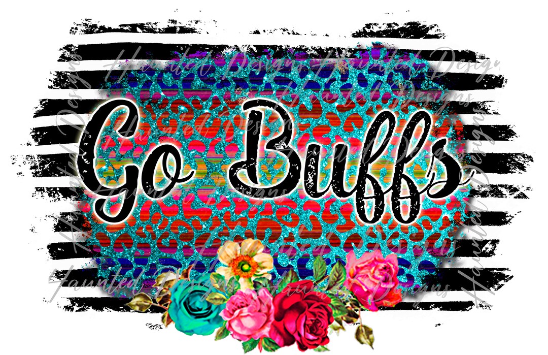 Sports Go Buffs Buffalo Pride Glitter Instant Digital Download ...