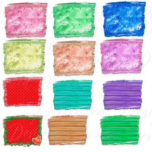 Huge Clip Art Glitter Background Design Bundle 20 PNG Bundle, Instant ...