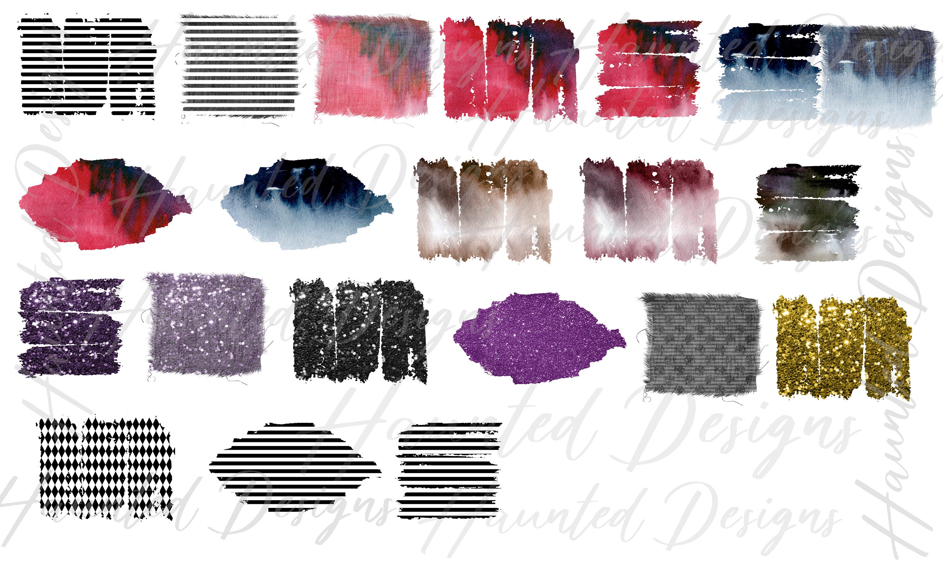 Huge Clip Art Background Design Bundle 100 PNG Bundle Instant | Etsy