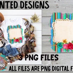 Serape Background Splashes Frame PNG, Craft, Clip Art Design, Instant ...