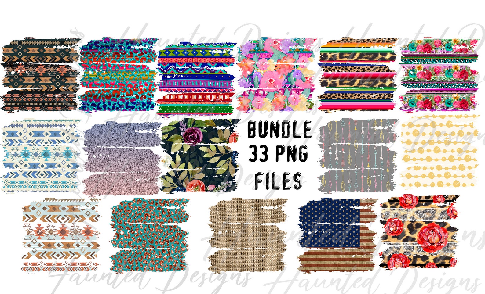HUGE Clip Art Background Design Bundle 33 Pngs Bundle PNG | Etsy