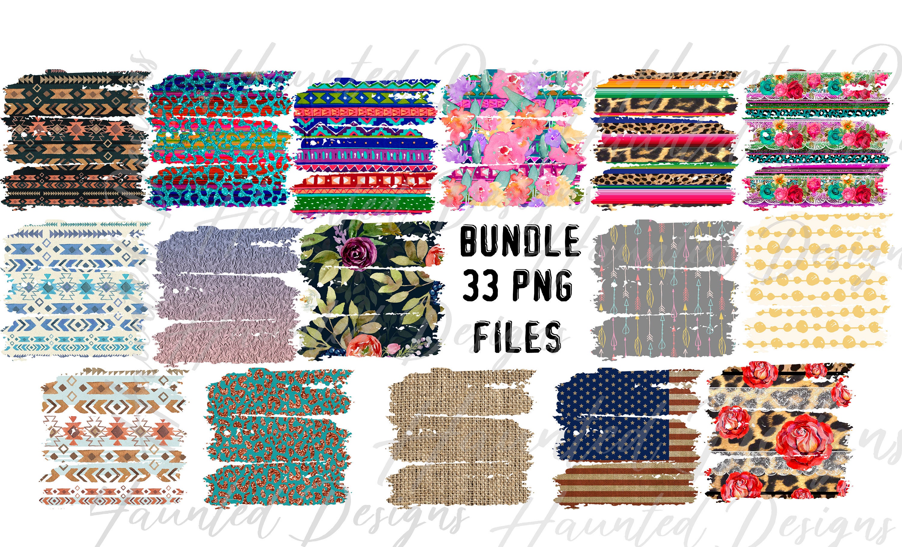 HUGE Clip Art Background Design Bundle 33 Pngs Bundle PNG, Instant ...