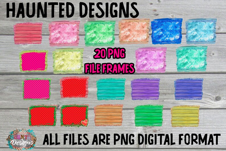 Huge Clip Art Glitter Background Design Bundle 20 PNG Bundle | Etsy