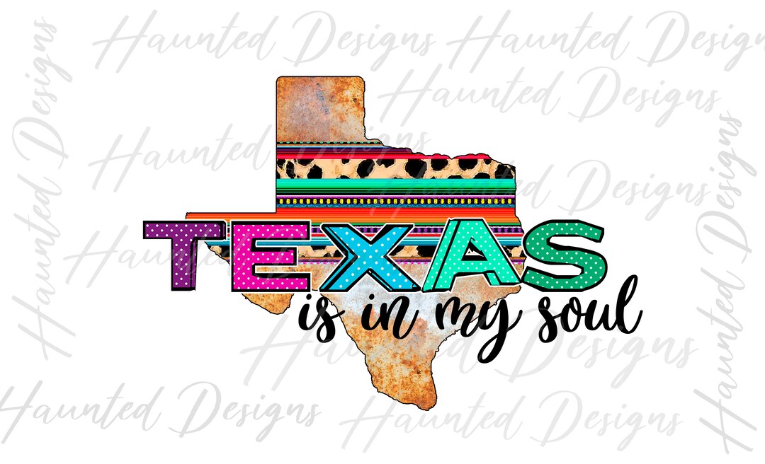 Texas Rusty Metal Serape State Sublimation Design PNG, Craft, Clip Art ...