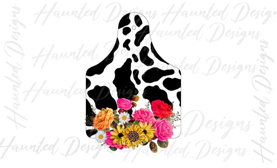 Farm Cow Tag Cow Print Design PNG, Craft, Clip Art Design, Digital ...