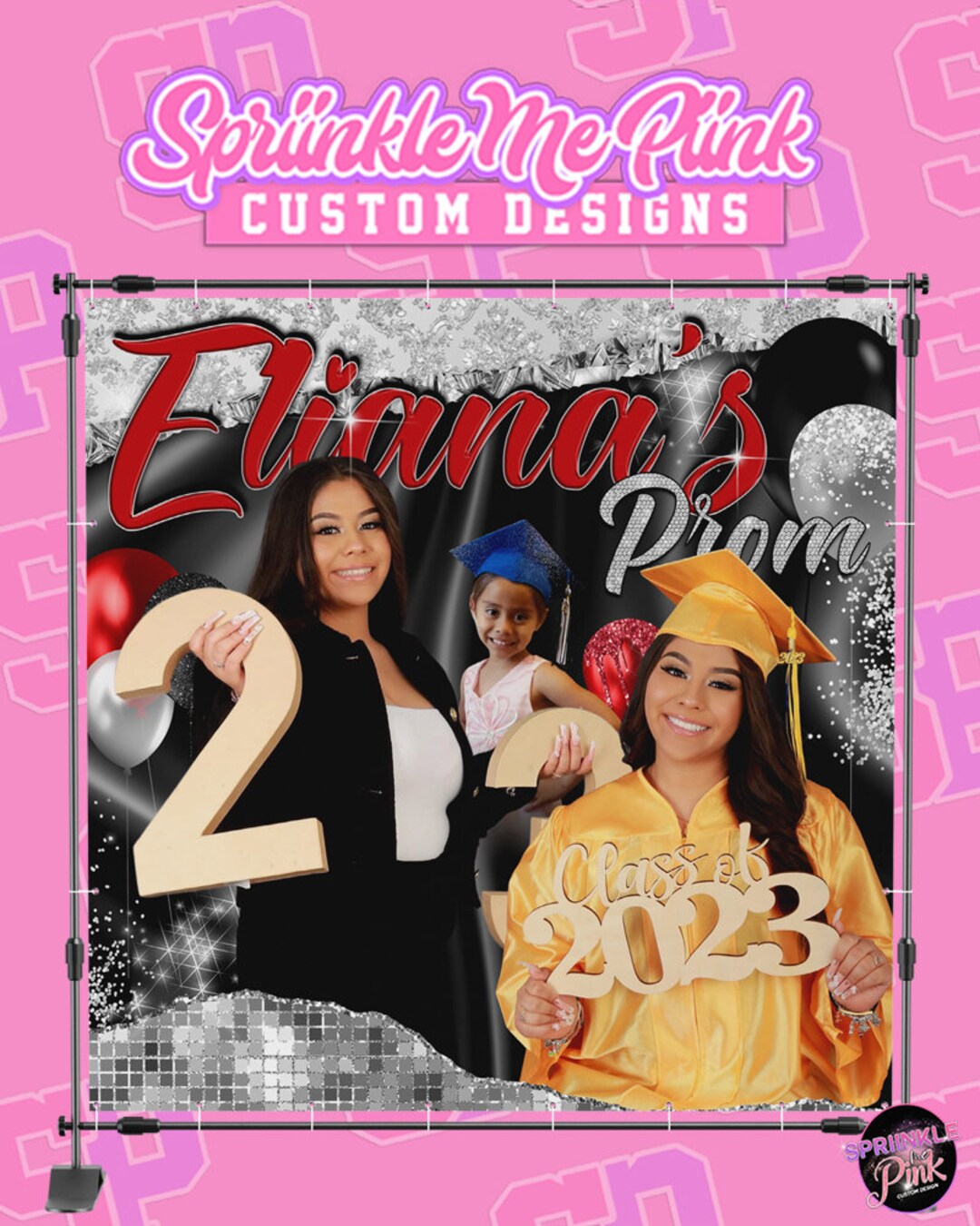 Graduation Backdrop| Senior Backdrop| Class of 2024| Backdrop| 2024 ...