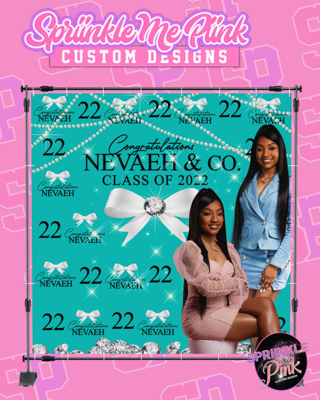 Graduation Backdrop| Senior Backdrop| Class of 2024| Backdrop| 2024 ...