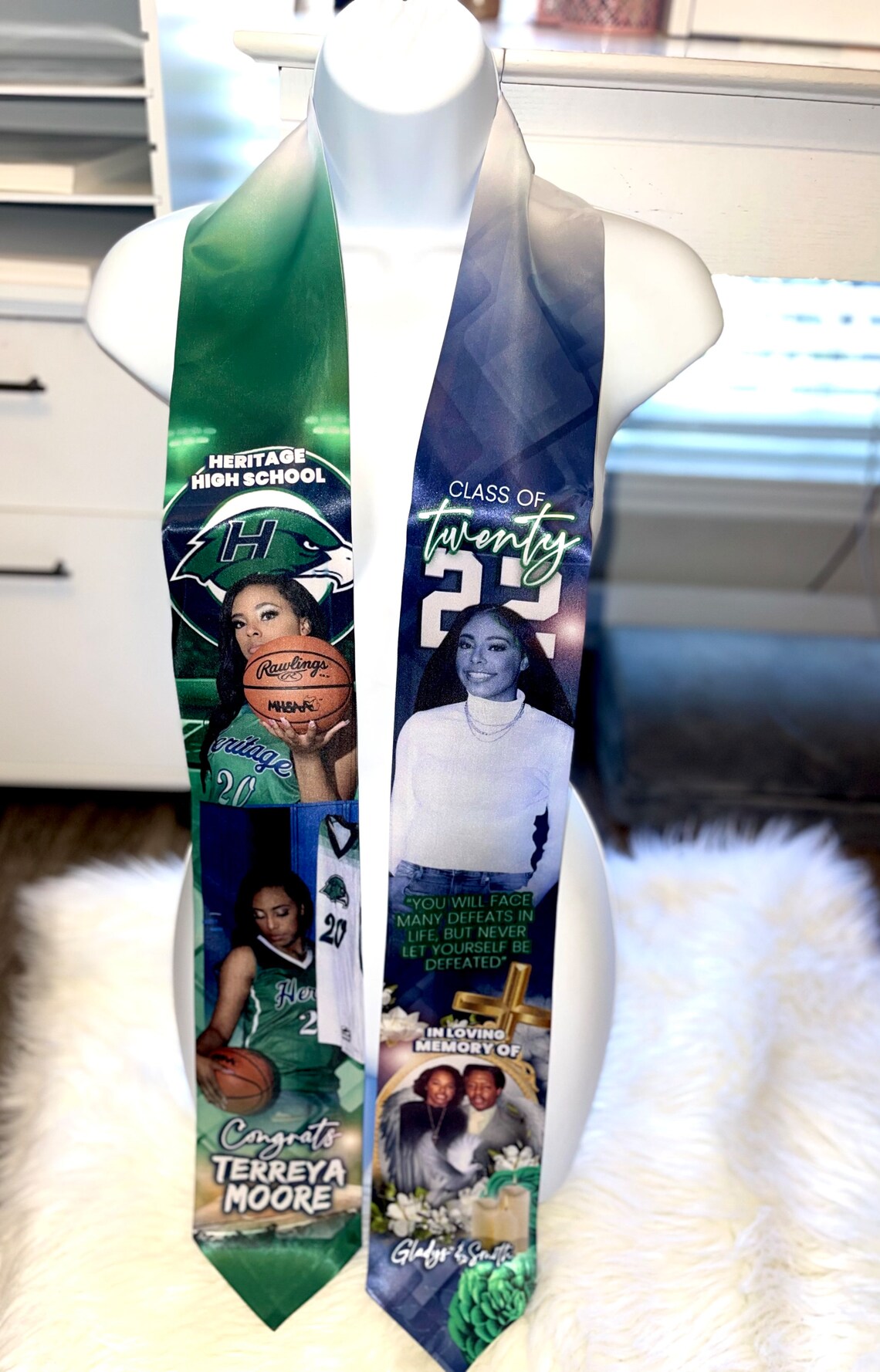 Graduation Stole| Custom Graduation Stole| Graduation Sash| Photo Sash ...