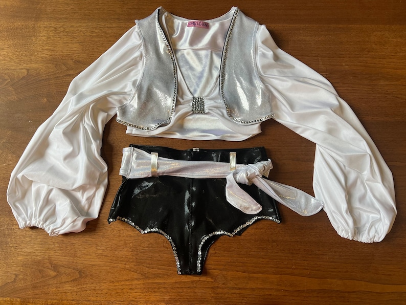 Raiderettes Costume Inspired - Not Endorsed or Related to NFL Costume ...