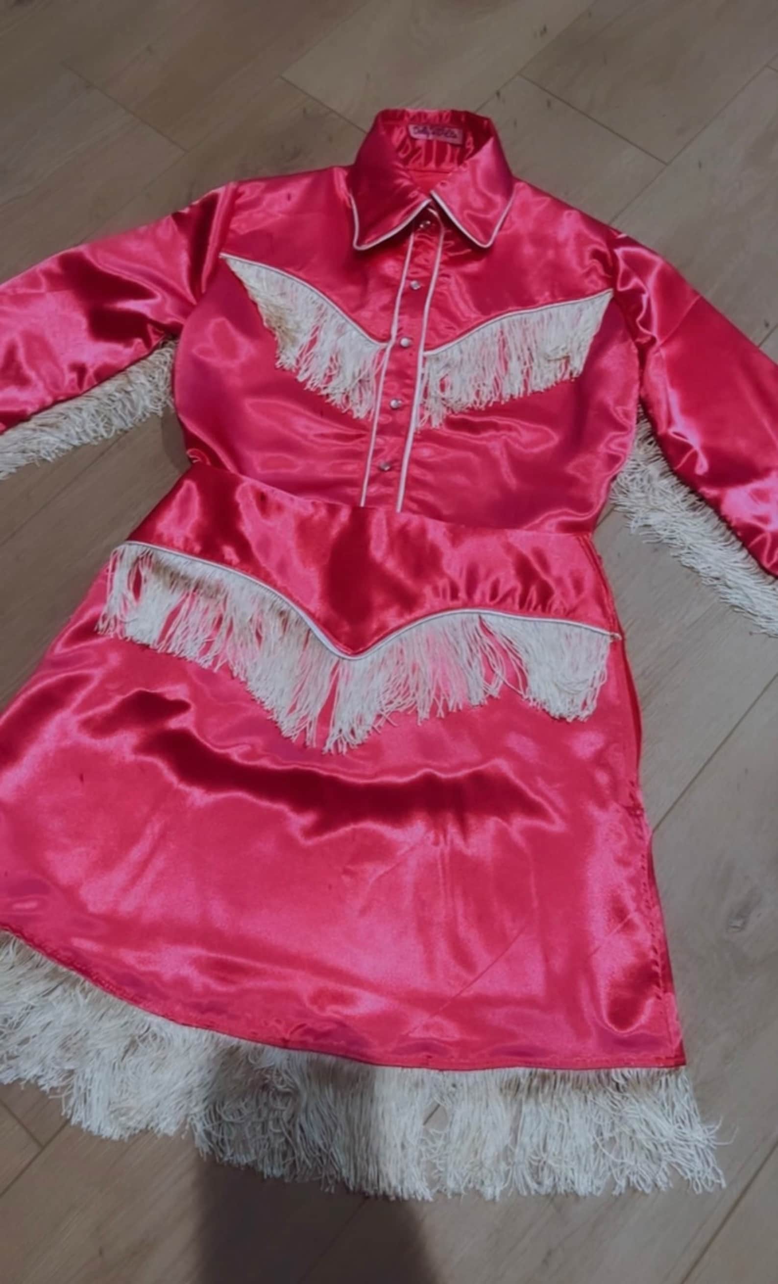 Made to Order Western Pearl Snap Shirt With Fringe - Etsy