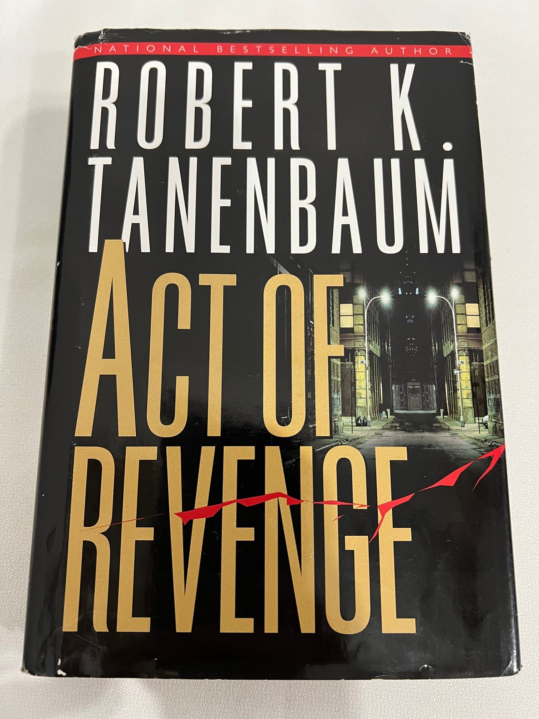 Antique Book Act of Revenge , by Robert K Tanenbaum 1999 #201 - Etsy