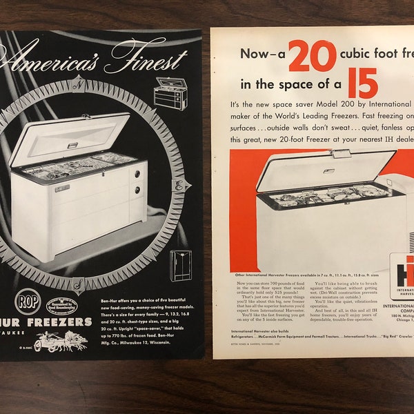 Freezer Print Ad - Etsy
