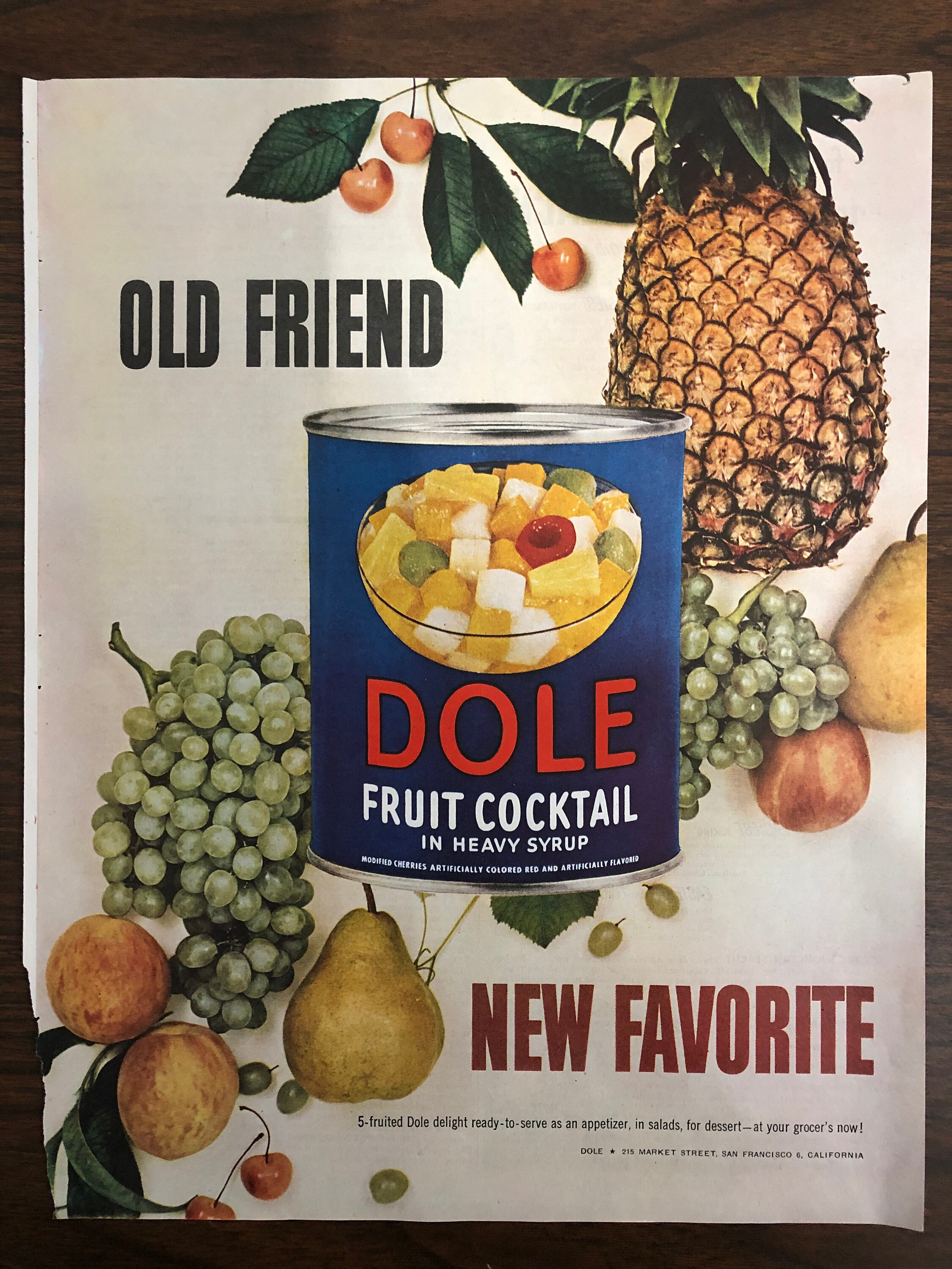 Dole Fruit Cocktail