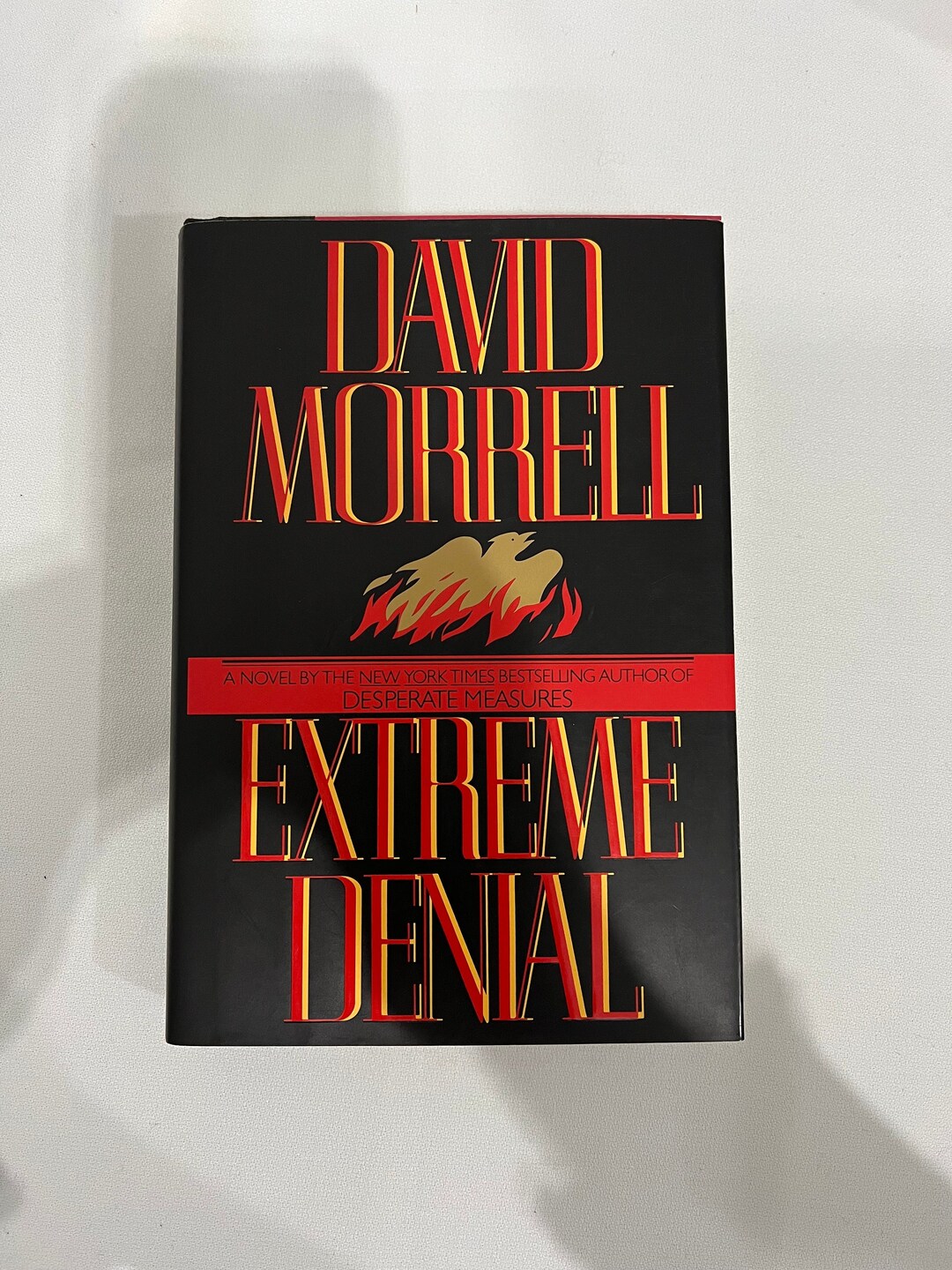 Antique Book Extreme Denial , by David Morrell 1996 #A126 - Etsy